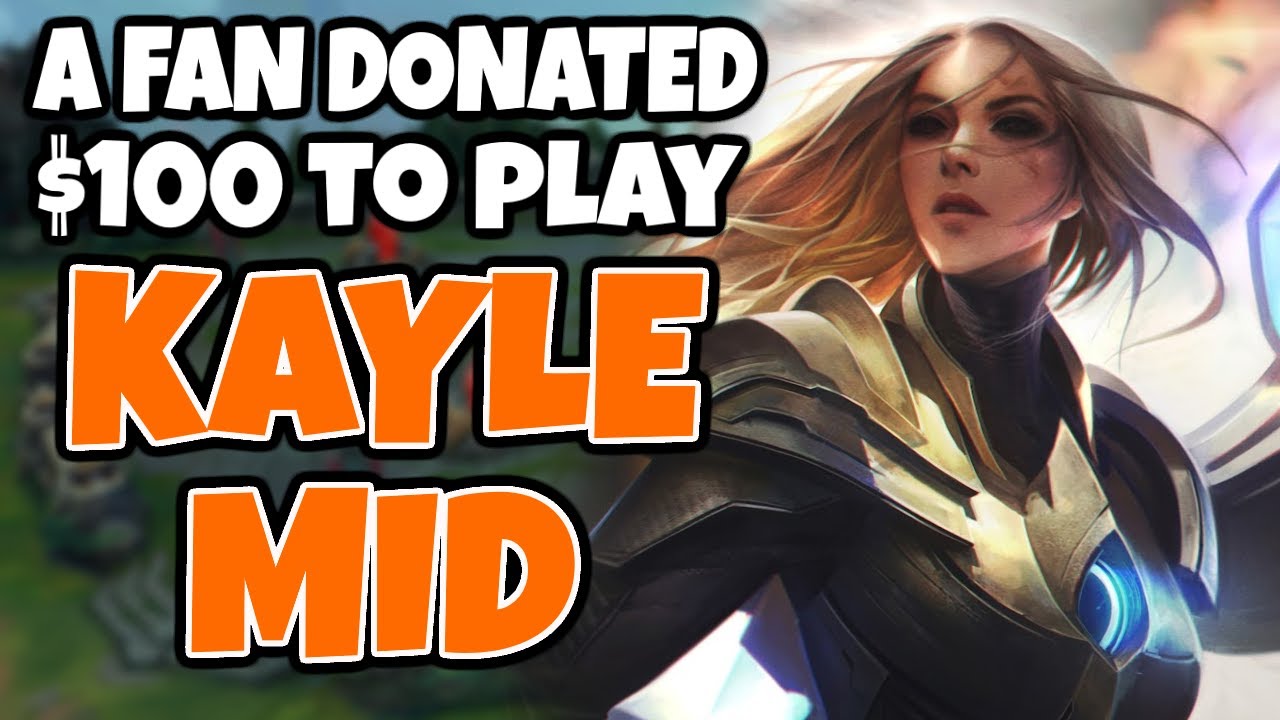 A fan donated $100 for Kayle mid, here is how to pop off with her | Challenger Kayle | 11.17 ...