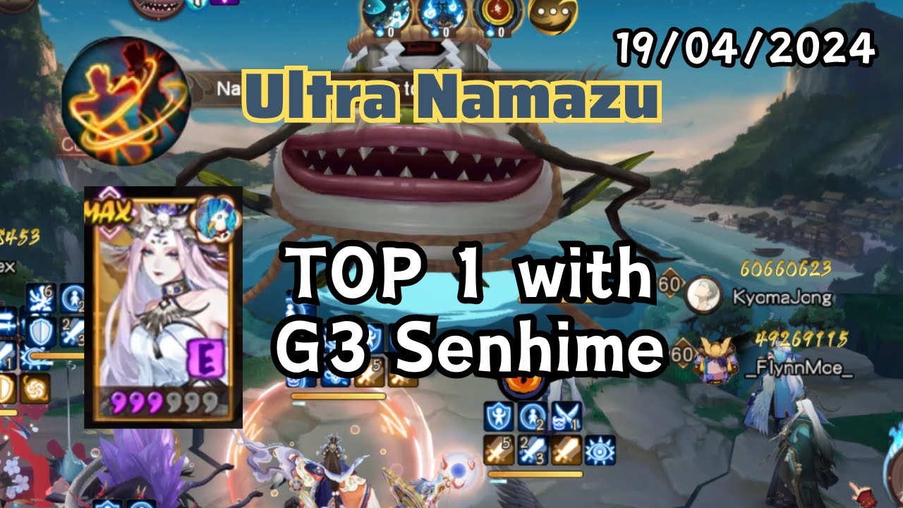 Ultra Namazu | Curse Spell | TOP 1 with G3 Senhime - YouTube