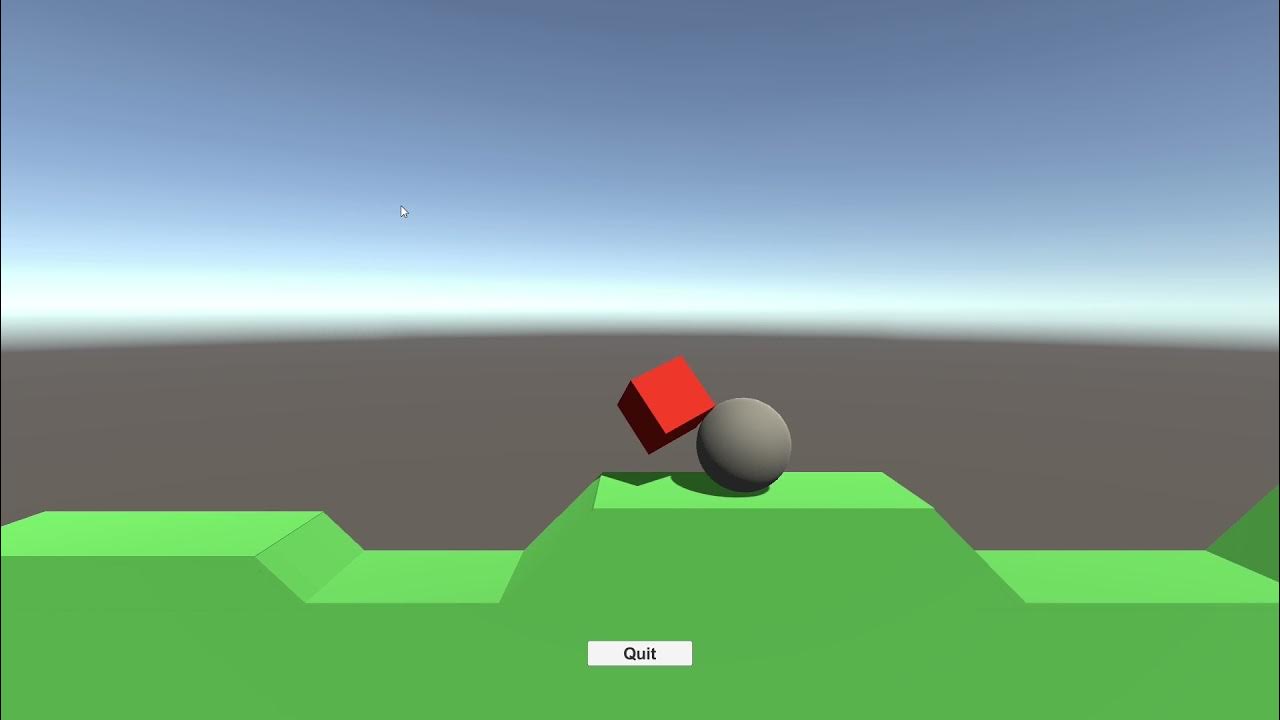 My first Unity project - YouTube