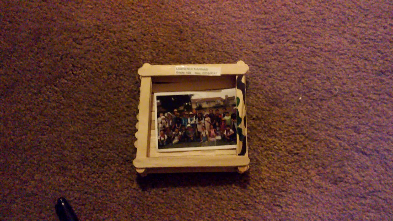 Diy camo picture frame - YouTube