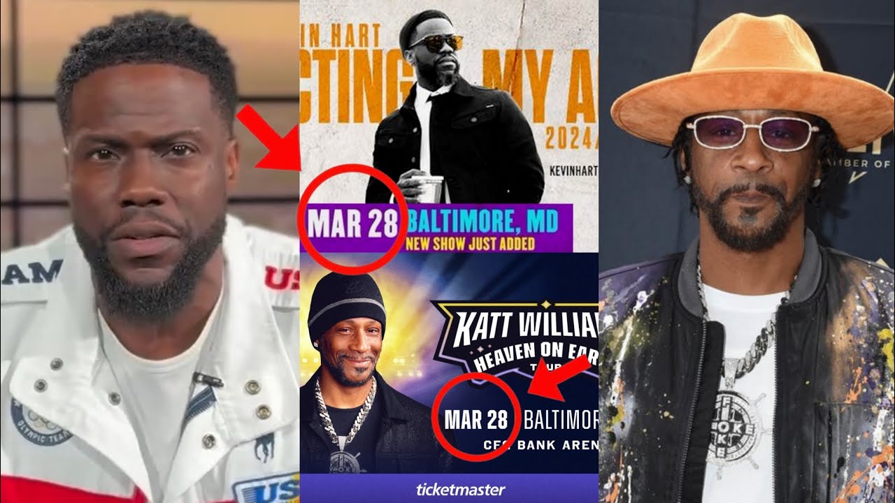 Kevin Hart ACCEPTS Katt Williams Challenge After Scheduling Comedy Show ...