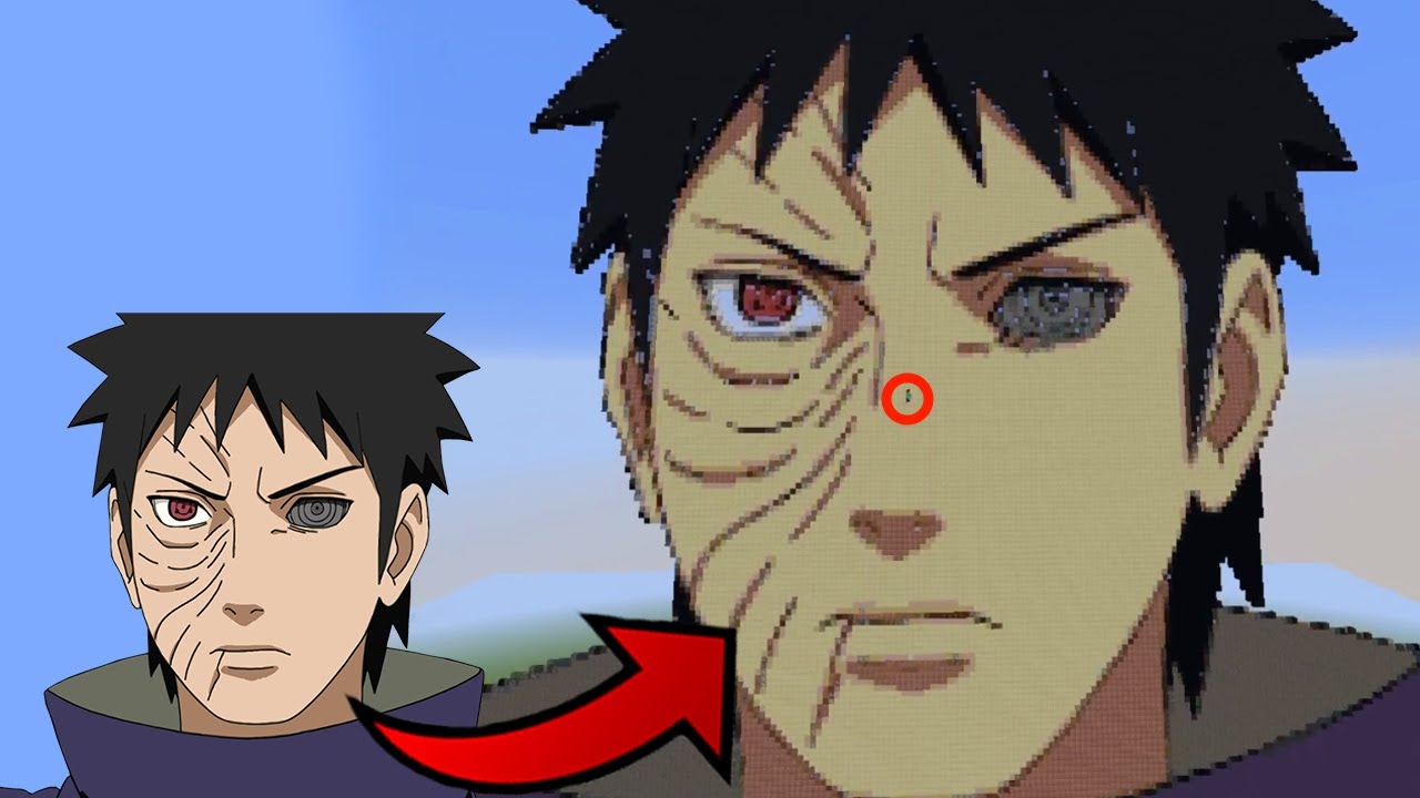 Minecraft: TOBI TIMELAPSE PIXELART ON MINECRAFT!! | MINECRAFT ANIMATION ...