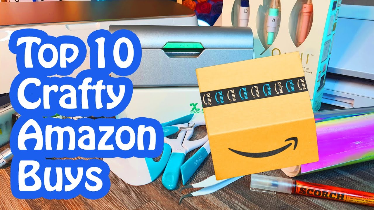 Top 10 Crafty Amazon Tools - My favourite Craft buys - YouTube