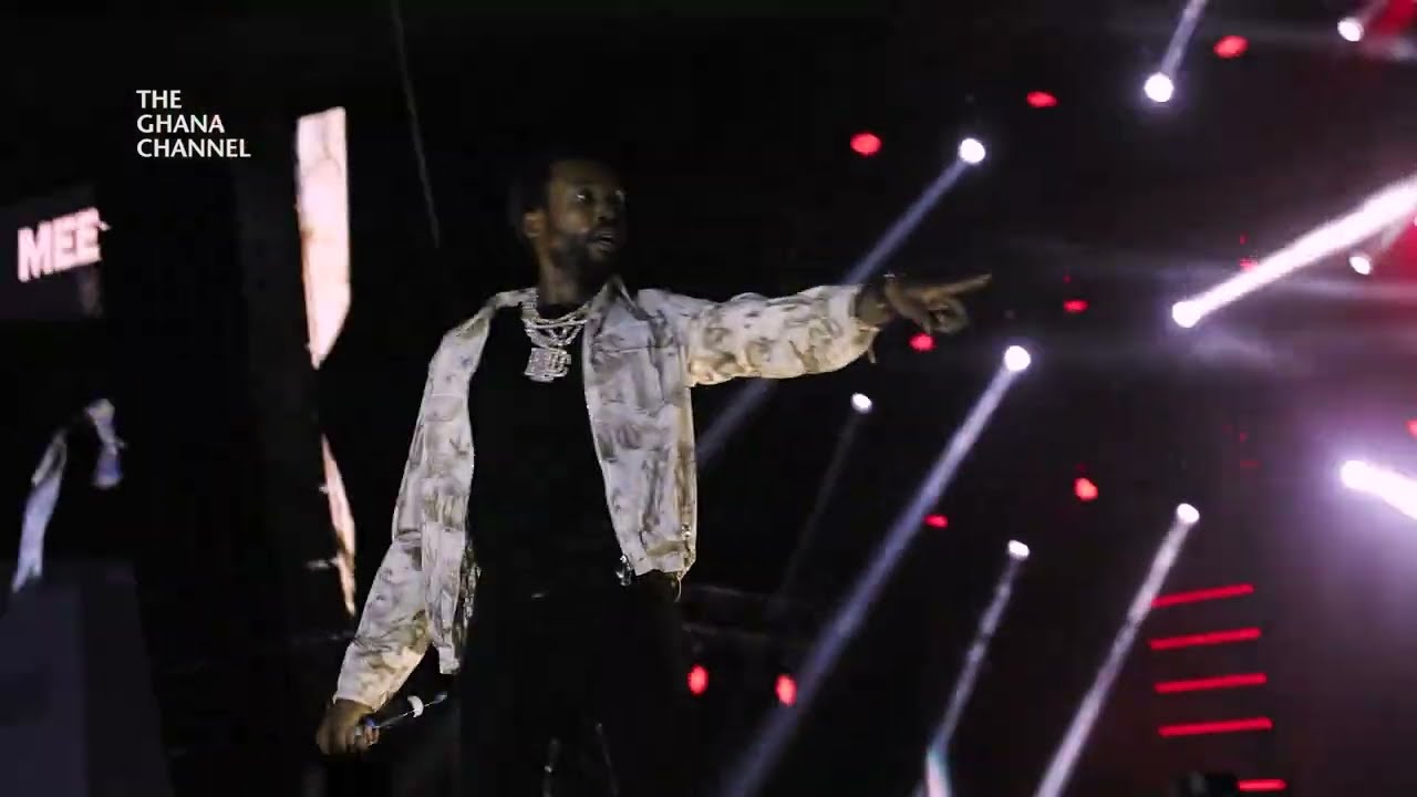 MEEK MILL LIVE IN GHANA | Afro Nation Ghana 2022 | The Ghana Channel ...
