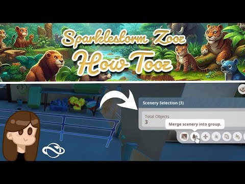 Group + Ungroup Objects | Zooz How Tooz | Planet Zoo Tutorial - YouTube