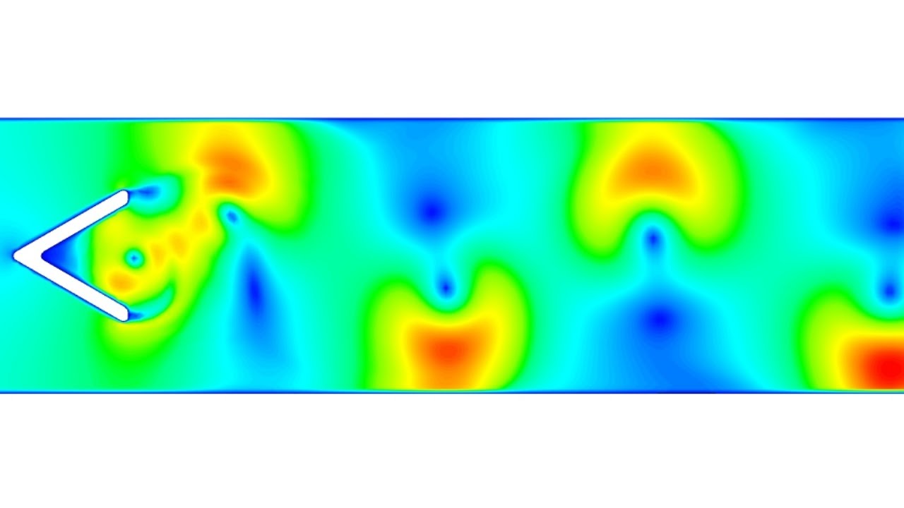 CFD Simulation - Fluid Flow - ANSYS FLUENT - YouTube