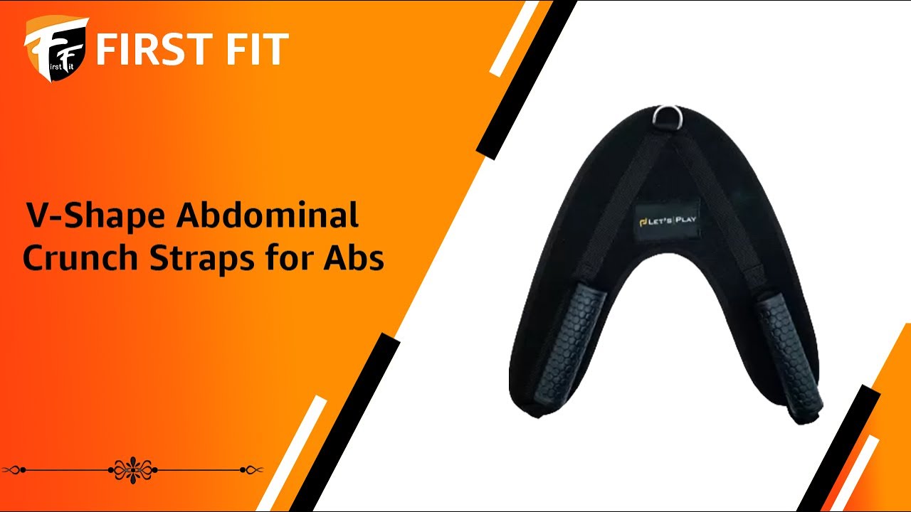 FirstFit Professional V-Shape Abdominal Crunch Straps - YouTube