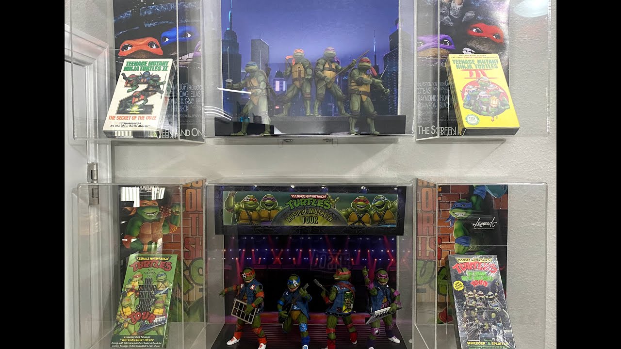 ULTIMATE TEENAGE MUTANT NINJA TURTLES (TMNT) DISPLAY l NECA TOYS | 2021 ...