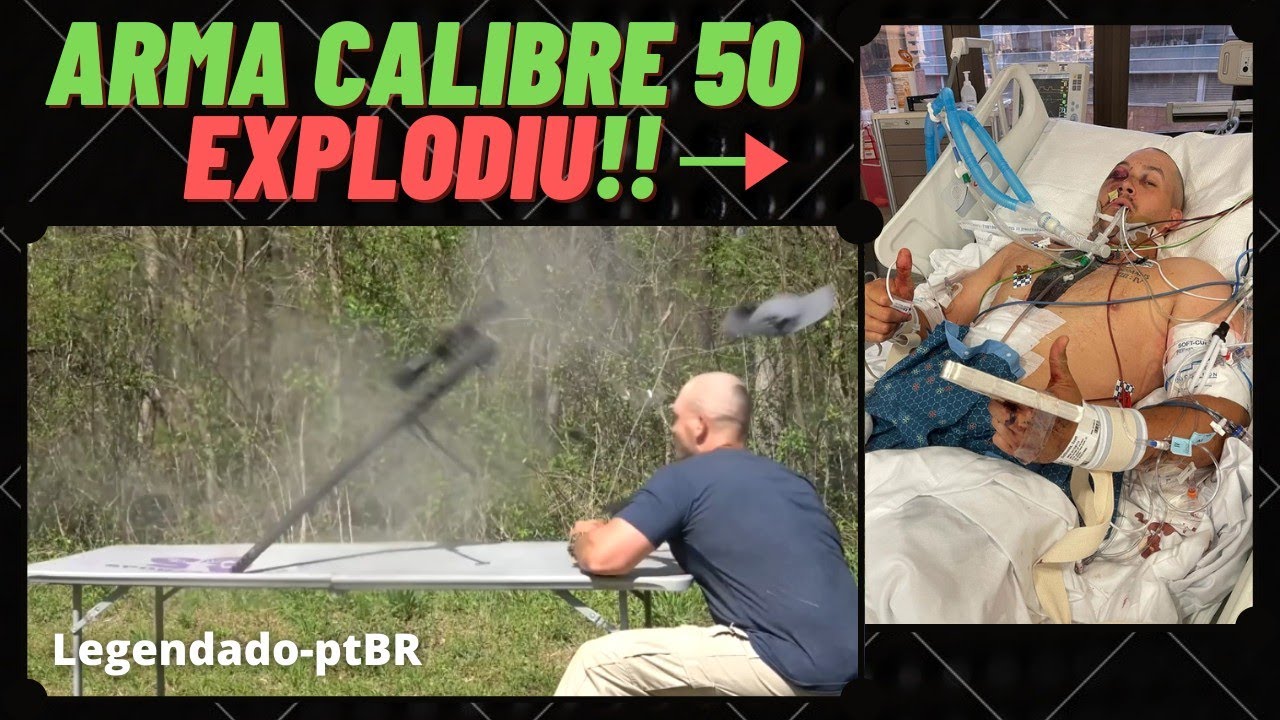 Incidente com calibre .50 BMG (Arma explodiu) *Legendado-pt - YouTube