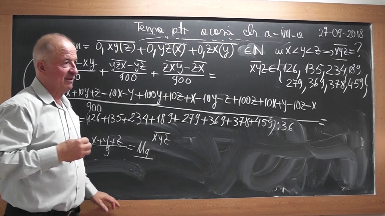 2/2 1736 Clasa 7 Partea intreaga si fractionara Numar zecimal periodic ...