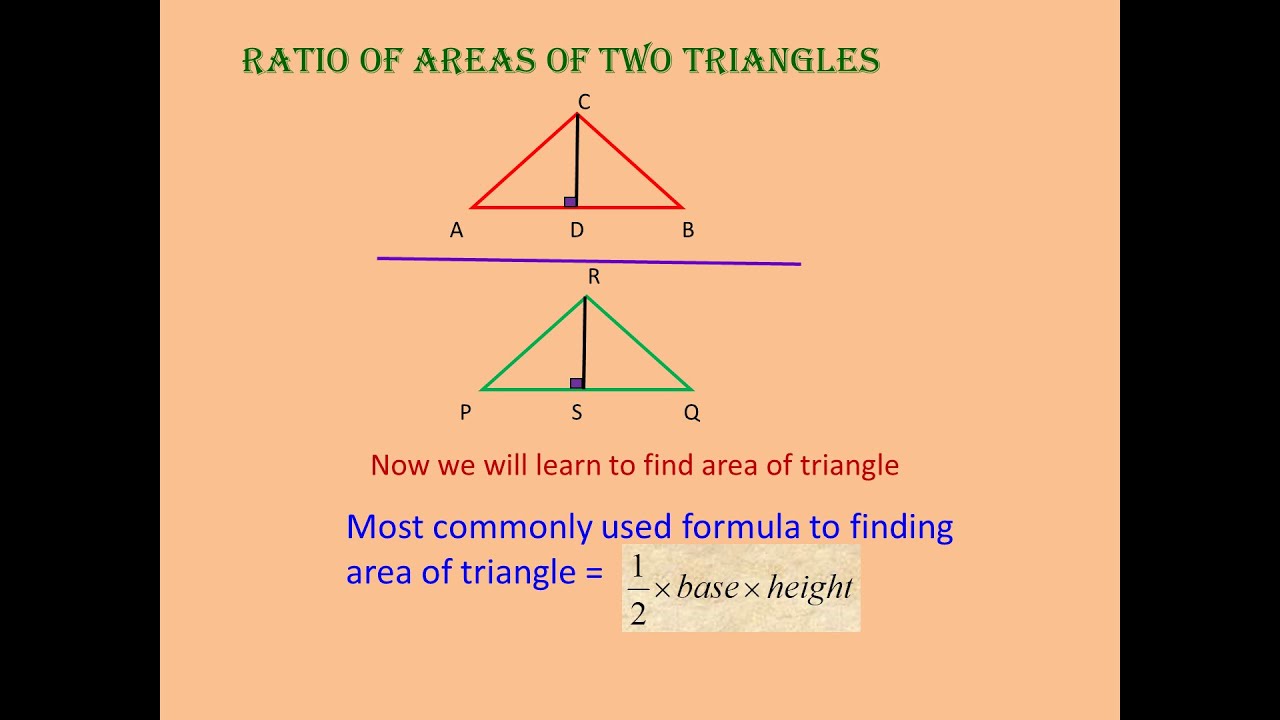 Ratio Of The Area Of Two Triangles YouTube ratio-of-the-area-of-two-triangles-youtube