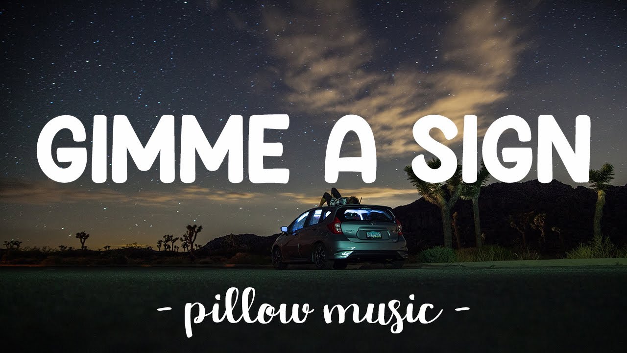 Gimme A Sign - Michel Bellens (Lyrics) 🎵 - YouTube