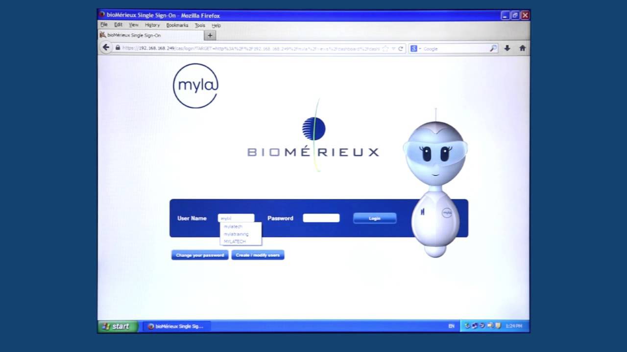 bioMérieux University | Logging into MYLA® and Changing Password - YouTube
