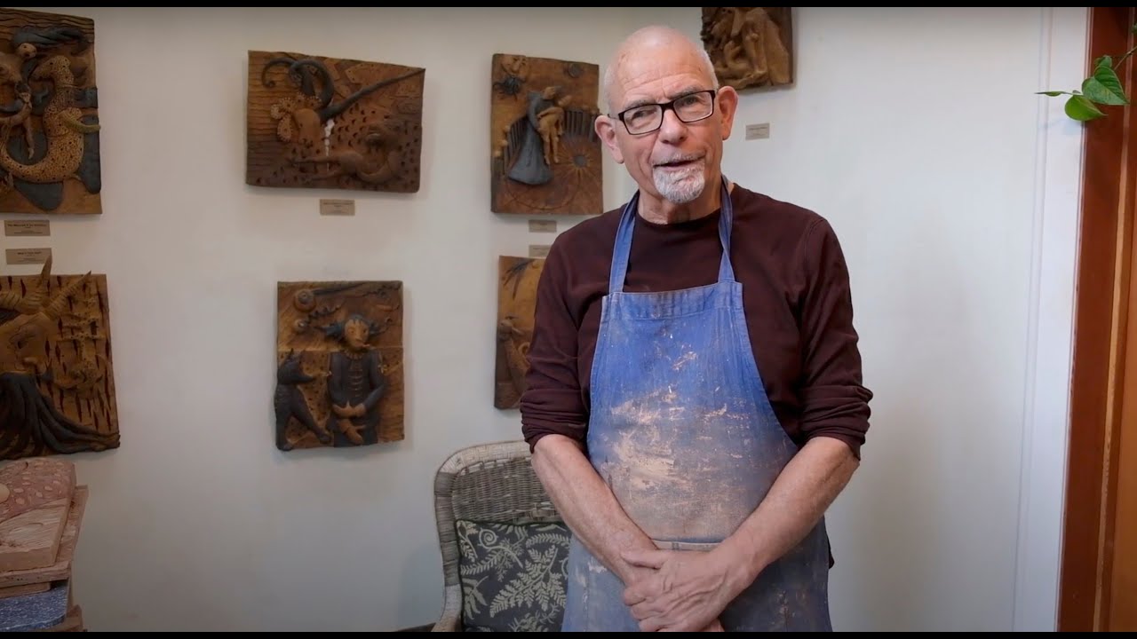 Unveiling Creativity: The Art-Making Process of Brad Burkhart - YouTube