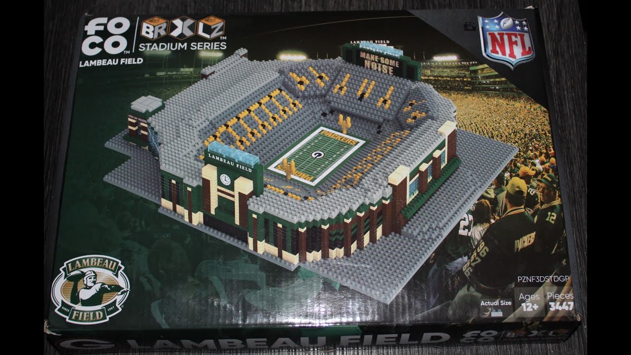 FOCO Lambeau Brixel Build - YouTube