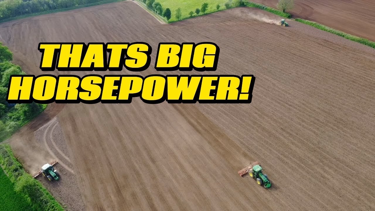 PLOUGHING, CULTIVATING AND POWER HARROWING IN THE THREE 8 SERIES JOHN ...