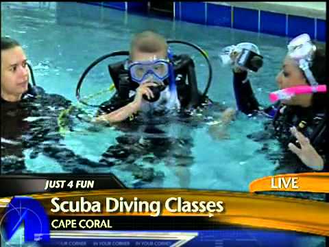 Scuba diving at Scuba Quest in Cape Coral - YouTube