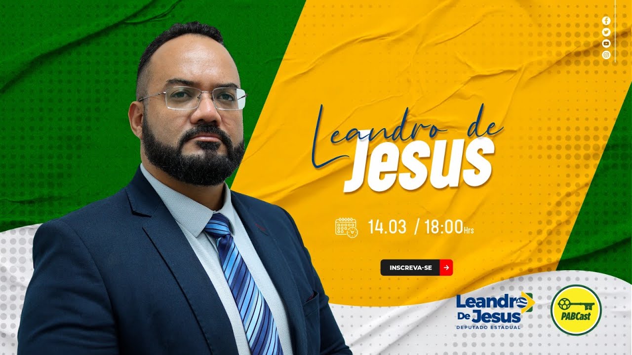 Entrevista Deputado Estadual Leandro de Jesus - YouTube