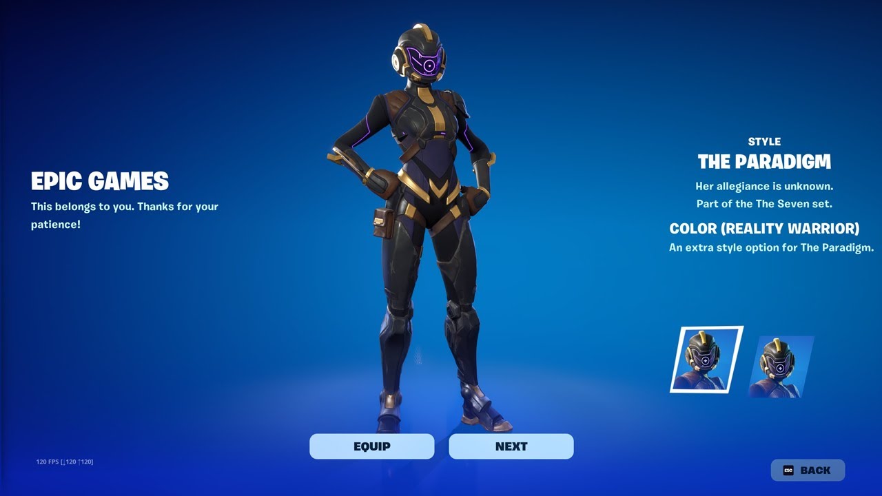 How To Get Paradigm Skin NOW FREE In Fortnite! (Unlocked Paradigm Skin ...