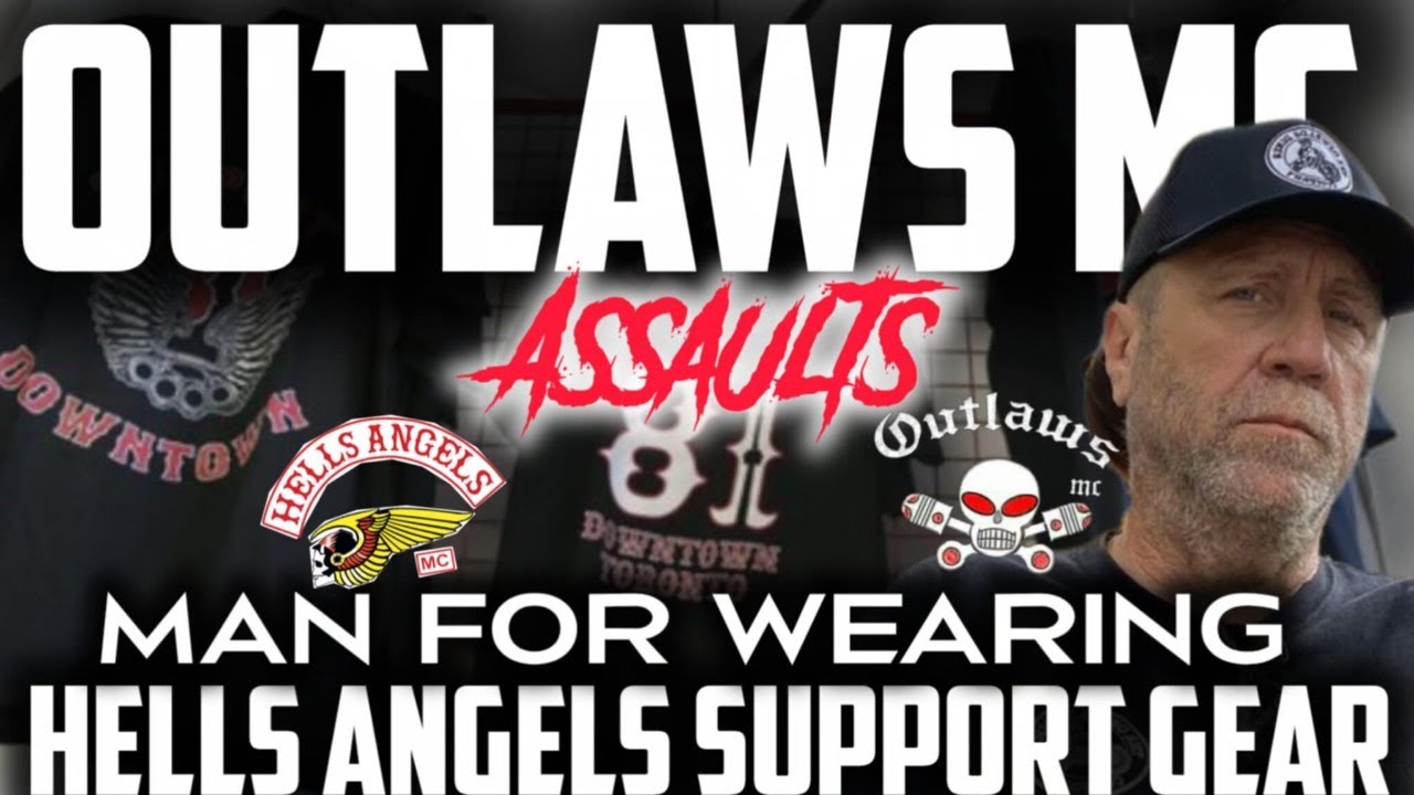 Outlaws MC Member Assaults Man Wearing Hells Angels MC Support Gear ...