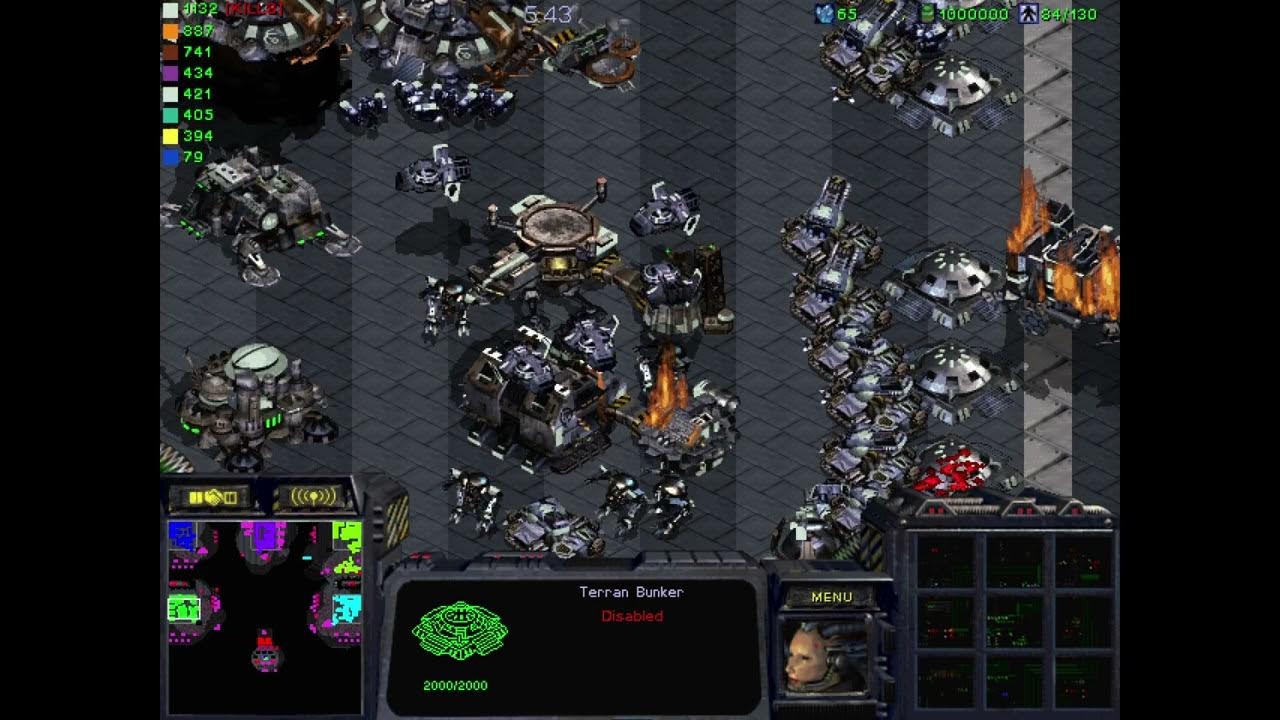 STARCRAFT (MAP 5V3 COMPUTER) 星际争霸 2023 2 9 - YouTube