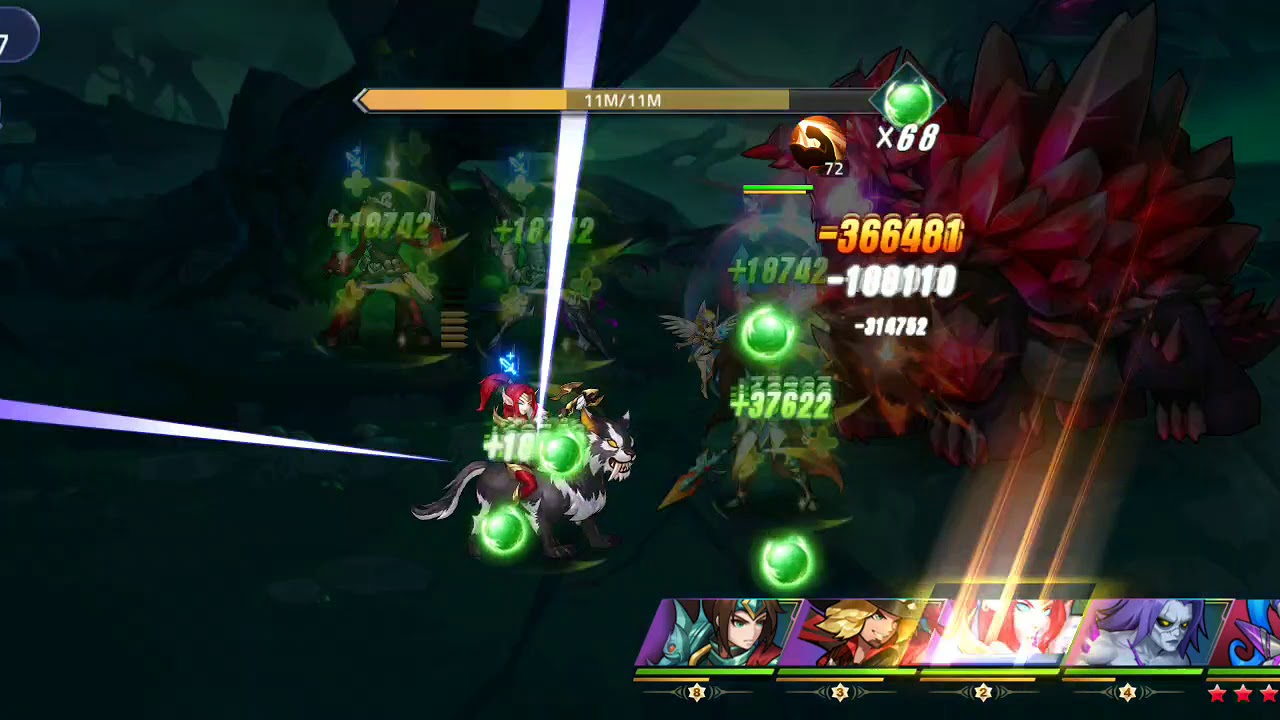 Mobile legends adventure turtle boss event 98m dmg - YouTube