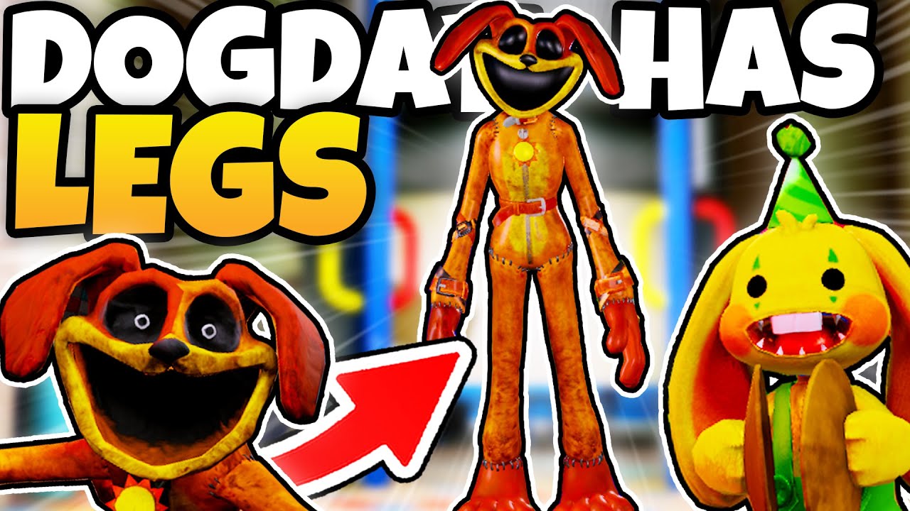 We UNLOCKED DogDay With LEGS And AMAZING Morphs In Poppy Playtime 3 RP ...