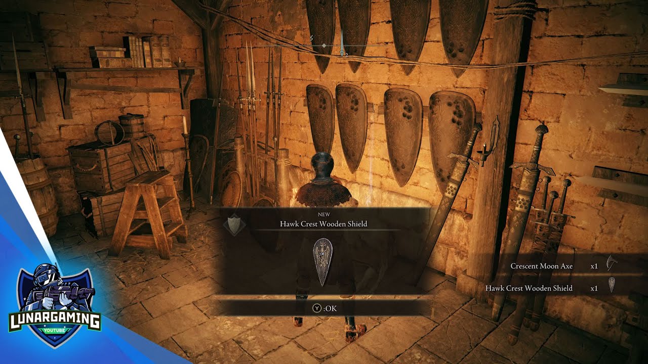 How To Get The Hawk Crest Shield Elden Ring - YouTube