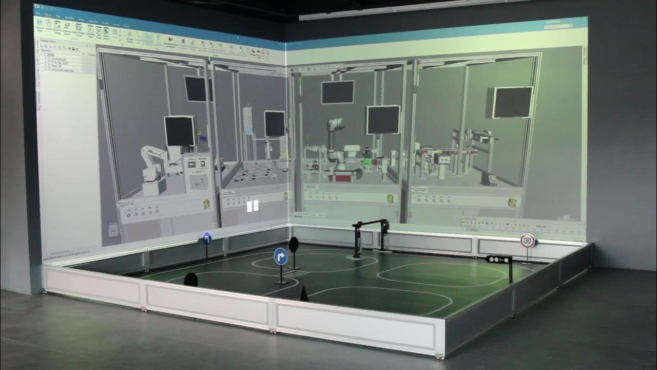 SIEMENS Tecnomatix(Process Simulate)를 이용한 디지털 트윈 구축 실습 - YouTube