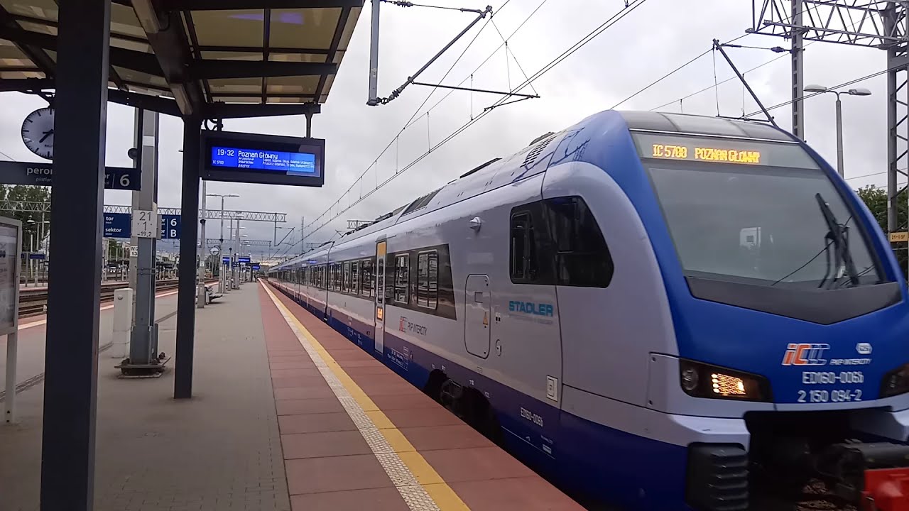 ED160-006 IC "Bałtyk" Gdynia 29.05.2021 - YouTube