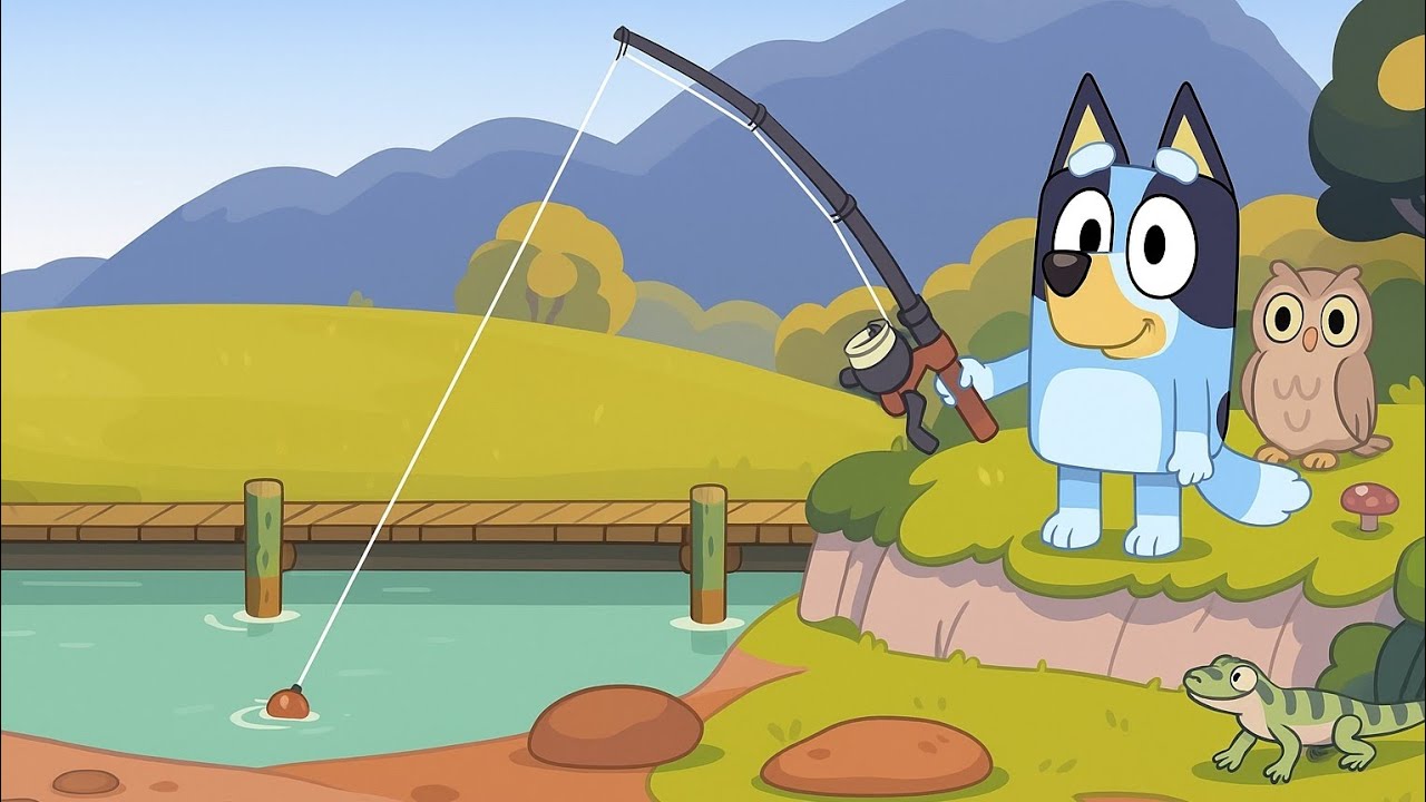 Bluey’s Summer Fishing Adventure - YouTube