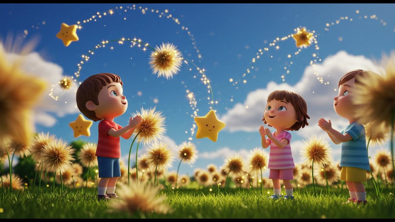The Dreamy Dandelion Drift | Nursery Rhyme for Toddlers Sing Along 🌼 ...