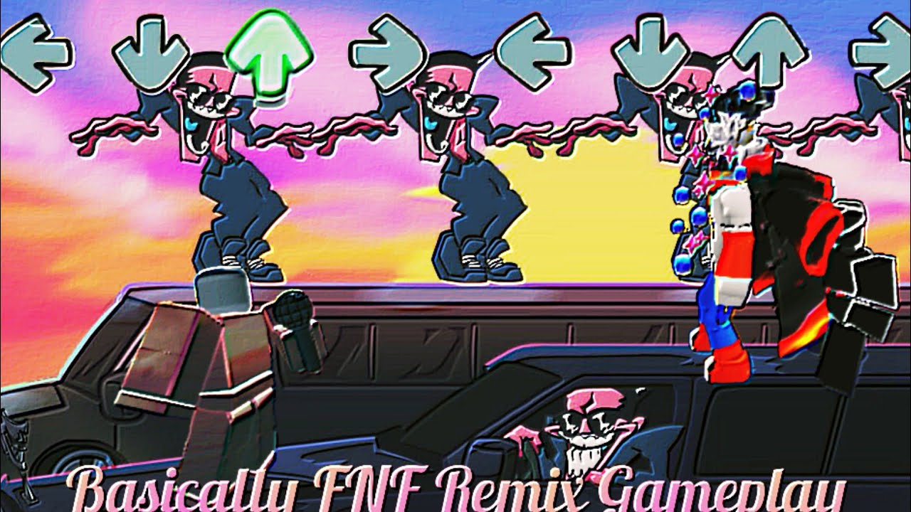 Basically FNF: Remix Gameplay / Roblox - YouTube