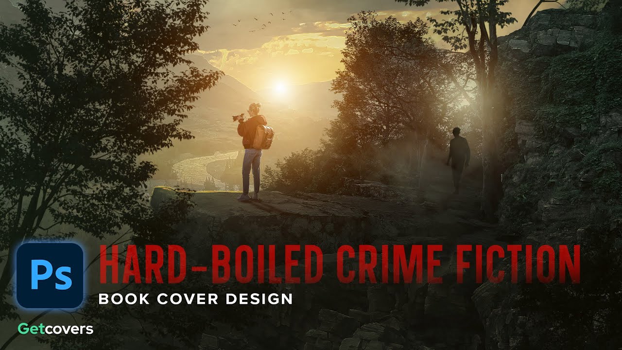 Crime Fiction Book Cover Design for Self-Published Authors | Photoshop ...