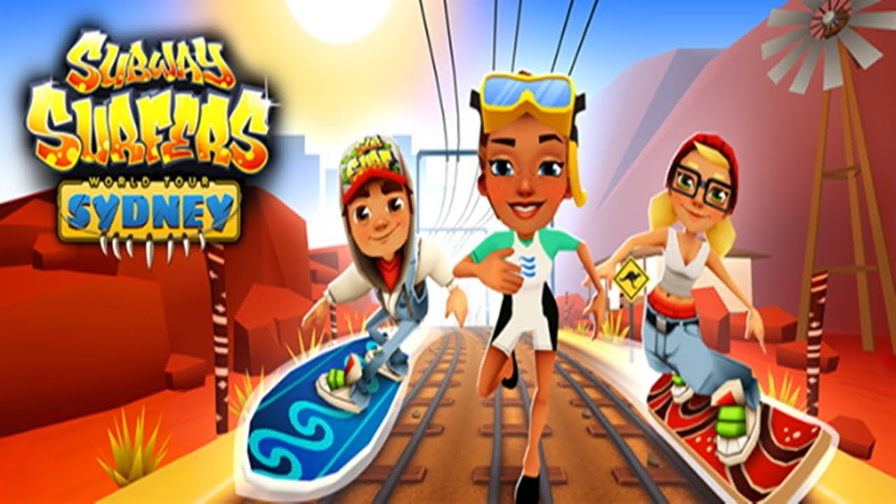 Subway Surfers: Sydney - Samsung Galaxy S6 Edge Gameplay - YouTube