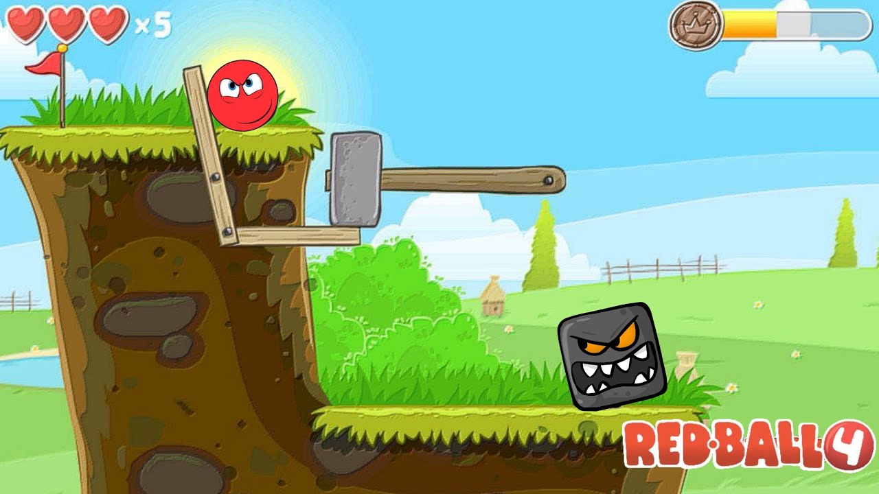 Red Ball 4 New Update Unlock Level 31 To 36 Full Gameplay Walkthrough ...