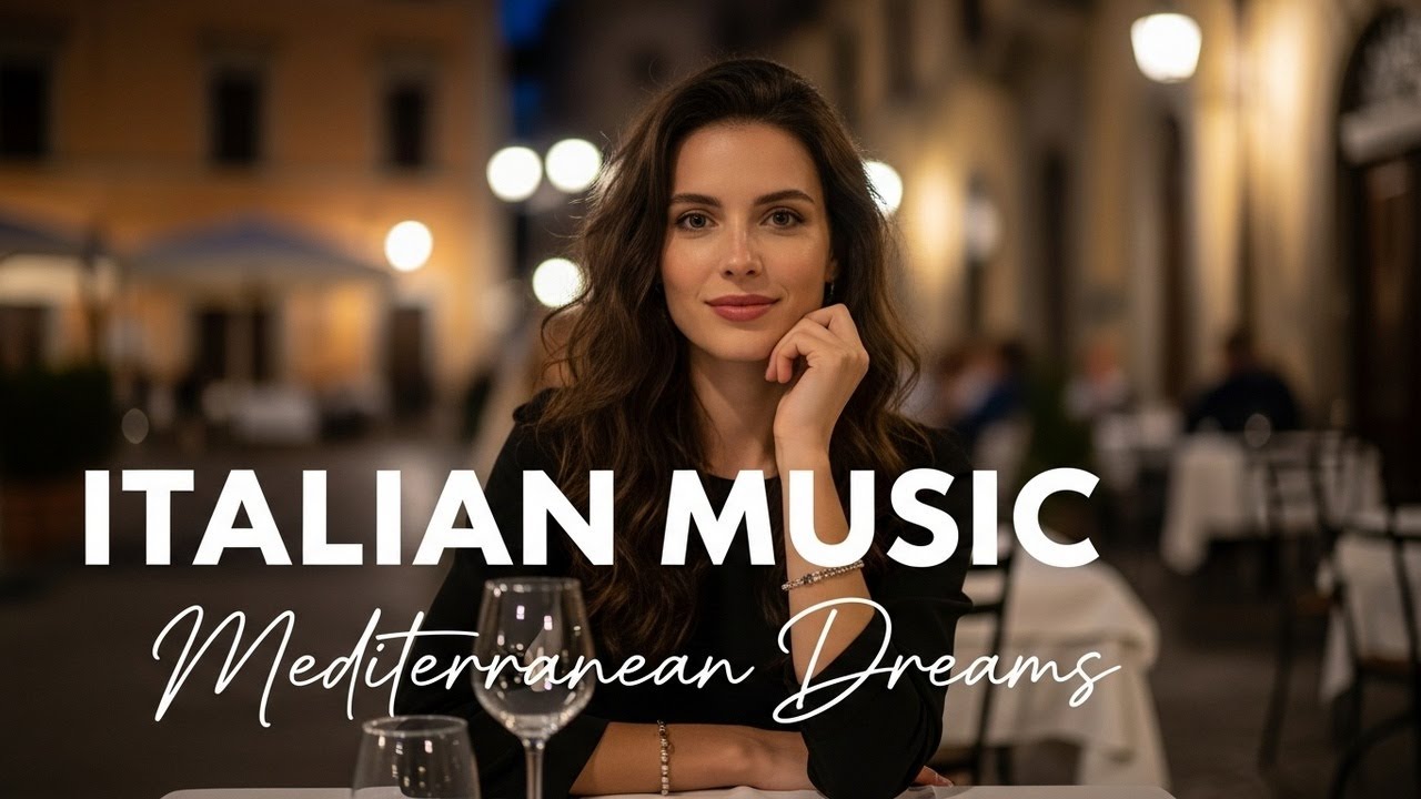 🎶 Italian Vibes & Mediterranean Music 🎶 Relaxing Italy Coast & Lake ...
