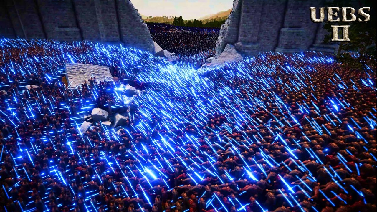 50,000 JEDI KNIGHTS & NINJAS vs 4,000,000 HEAVY KNIGHTS | Ultimate Epic ...