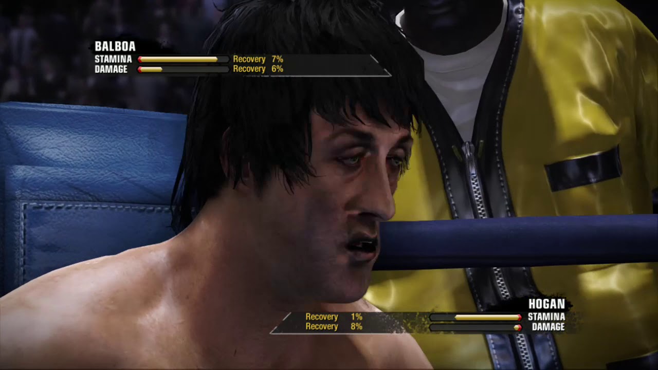 Rocky Balboa Vs Hulk Hogan. Celebrity Boxing. Fight Night Champion ...