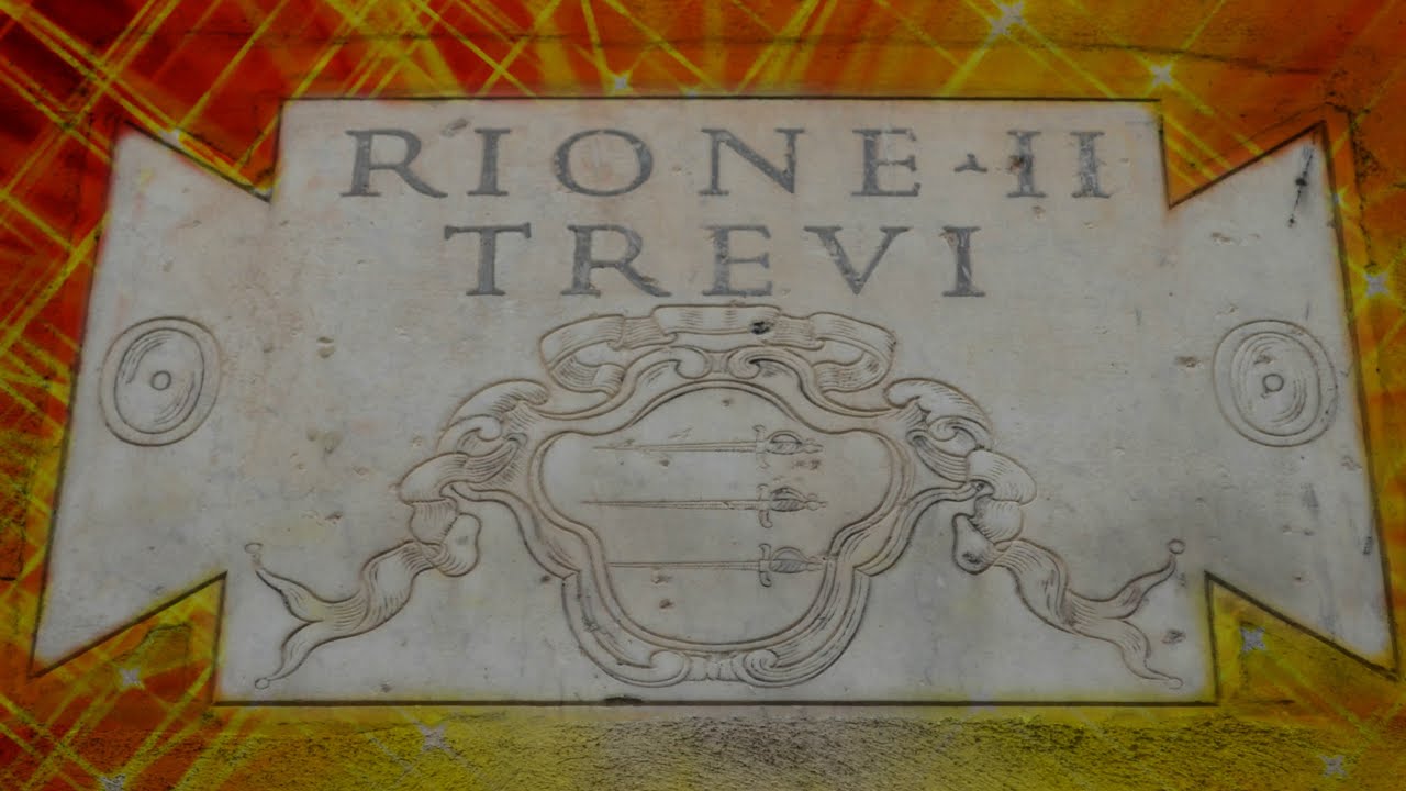 I rioni di roma - rione trevi ( roma ) II Rione - YouTube