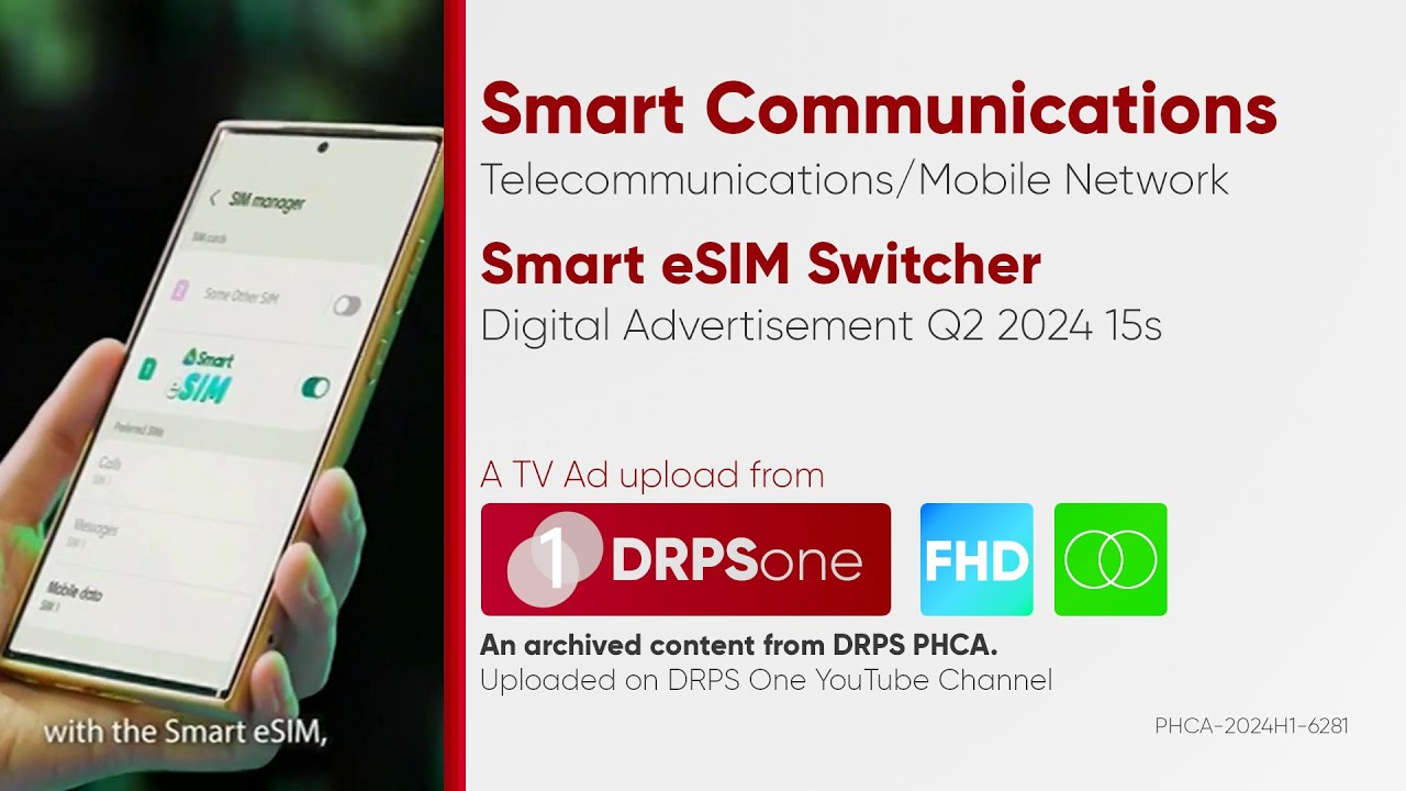 Smart eSIM Switcher (Same Number) Digital Ad Q2 2024 15s (Philippines ...