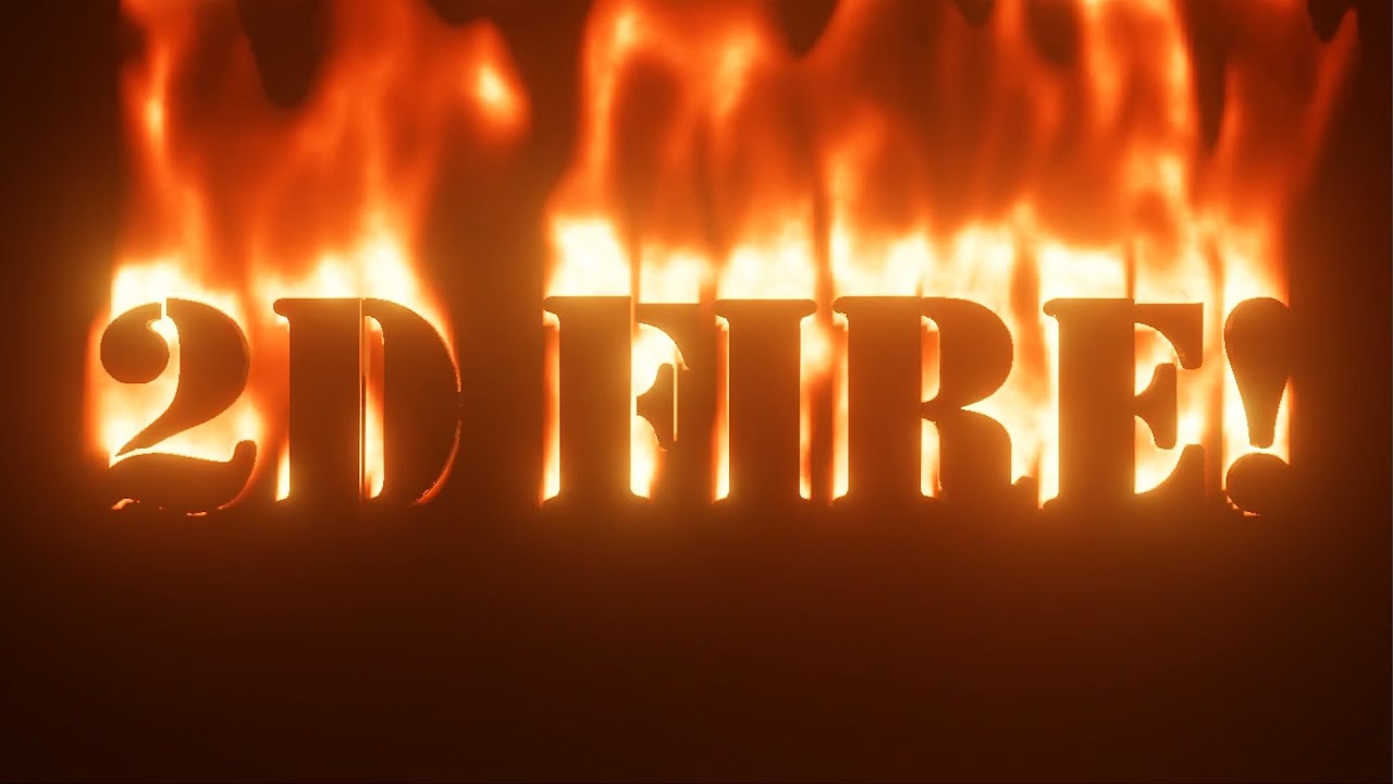 2D Fire Simulation in Blender! - YouTube
