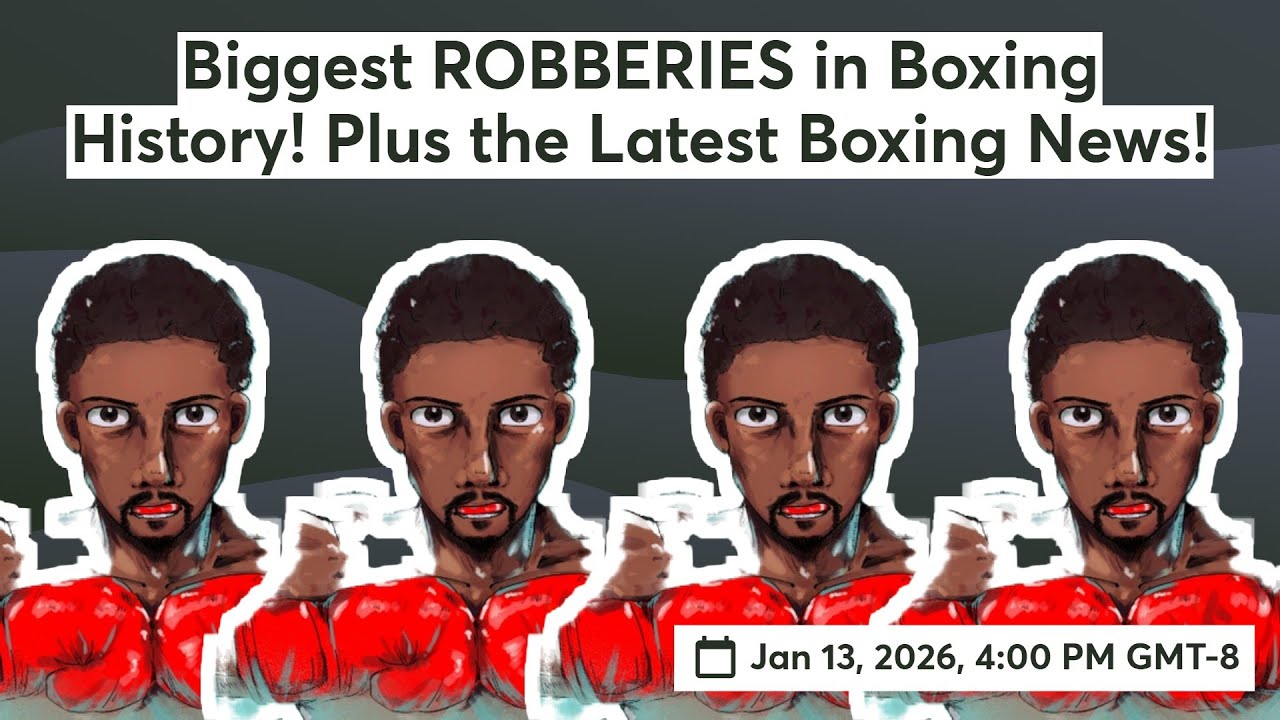 Biggest ROBBERIES in Boxing History! Plus the Latest Boxing News! 📱 ...