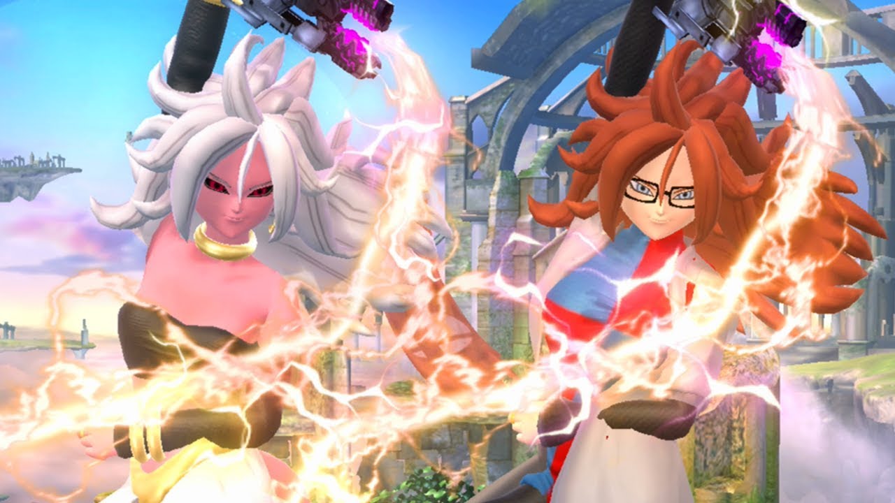 ANDROID 21 (DRAGON BALL FIGHTERZ) IN SMASH 4! (Smash for Wii U Mod ...