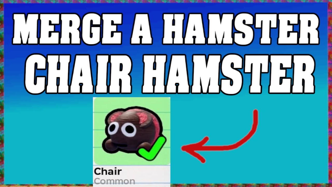 How To Get CHAIR HAMSTER in MERGE A HAMSTER ROBLOX 🐹 [Update ...