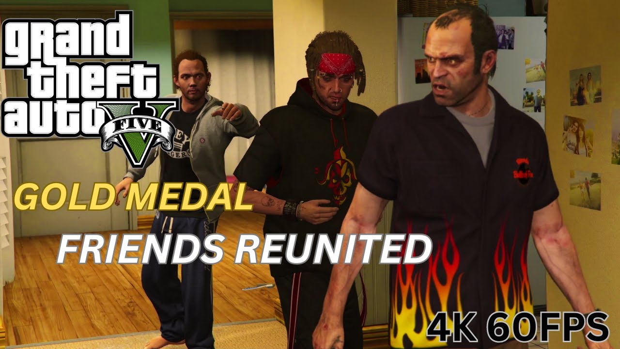 GTA 5 - Mission #21 -Mr. Trevor Friends Reunited [100% Gold Medal ...