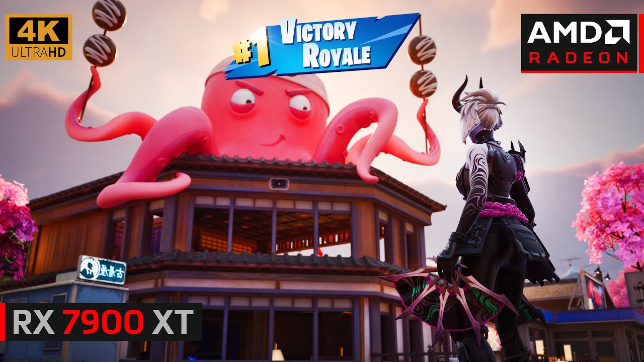 Tactical Night Rose | Fortnite Chapter 6 S1 | Ryzen 7 9800X3D | 4K Epic ...