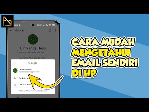 3 Cara Melihat Email Sendiri di Hp Xiaomi, Oppo, Realme, Vivo, Samsung - Cek Alamat Email Sendiri