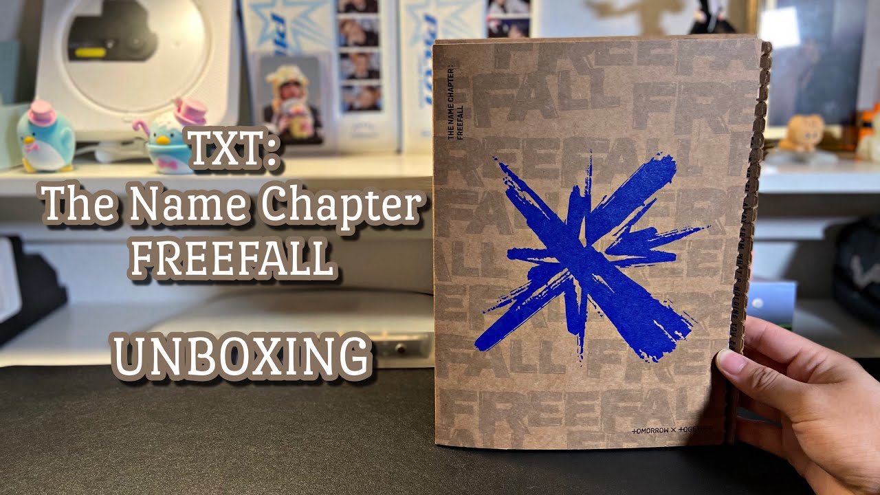 TXT: The Name Chapter: FREEFALL (Unboxing) Melancholy ver. - YouTube