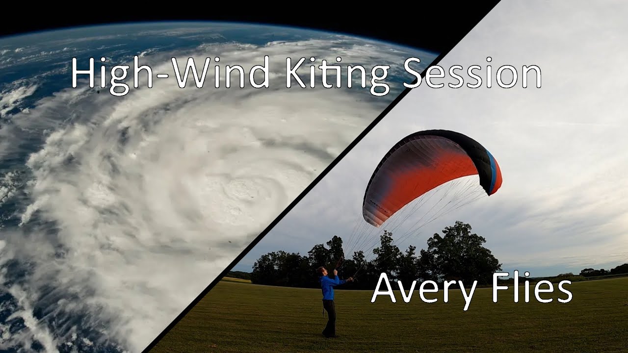 Pre-Hurricane Kiting | Avery Flies - YouTube